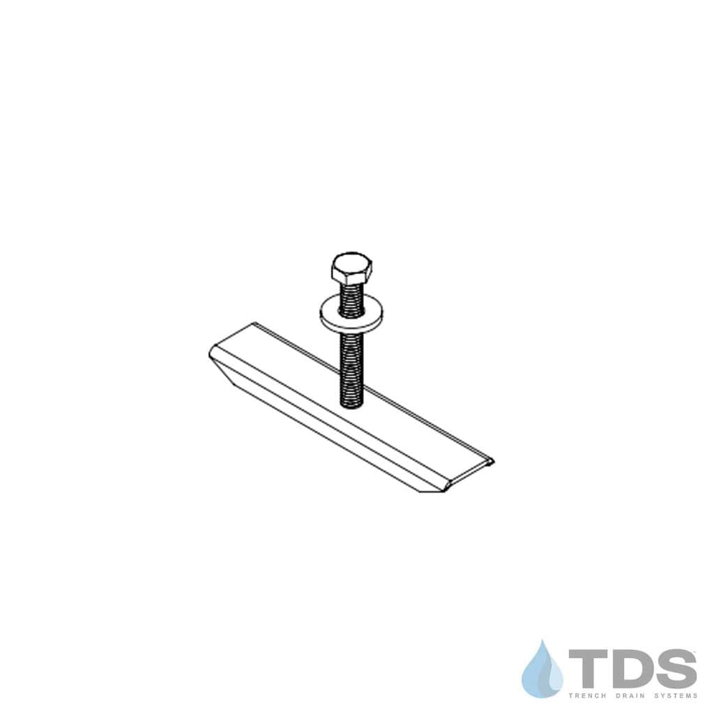 2811B Hold-Down Device for ABT POLYDRAIN with Ductile Iron Grate ...