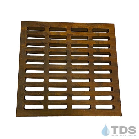 USF 6235 Slotted Gray Iron 24" X 24" Catch Basin Grate | Load Class D ...
