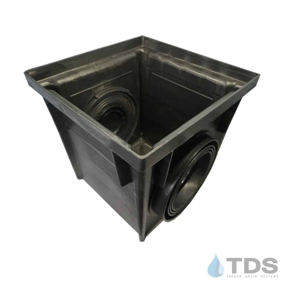 NDS 24" Catch Basin Kit with Iron age Locust Grate | Natural – Drainage ...