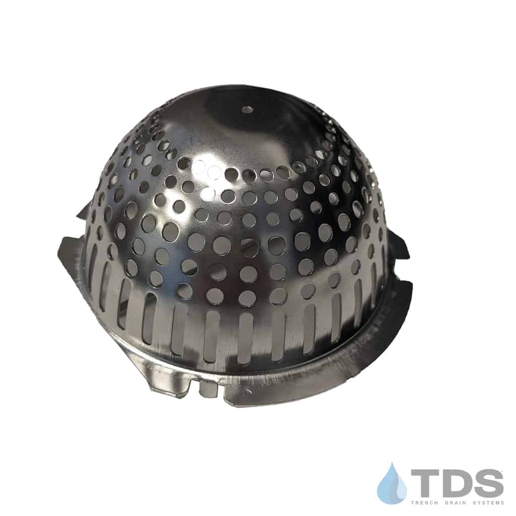 TDS DA0663 Stainless Steel Strainer Outlet 4-inch – Drainage Kits