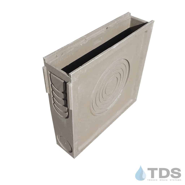 POLYCAST® DP0650 Inline Catch Basin w/DG0655RH Reinforced Wedge Wire S ...
