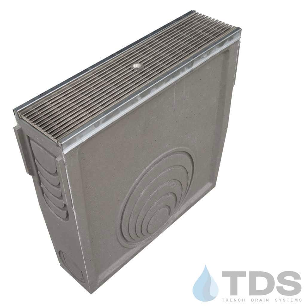 POLYCAST® DP0650 Inline Catch Basin w/DG0655RH Reinforced Wedge Wire S ...