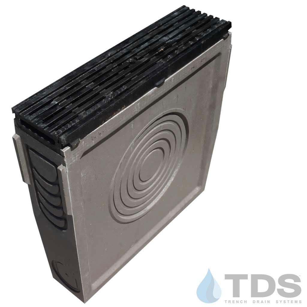 POLYCAST®750 Inline Catch Basin w/DG0675HD Cast Iron Transverse Slotte ...