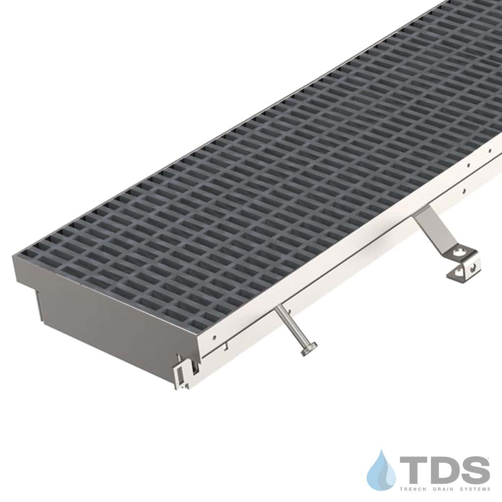 Trench•Era™ FF Series Drain System w/FG1244 14" Wide Class C Grate - H ...