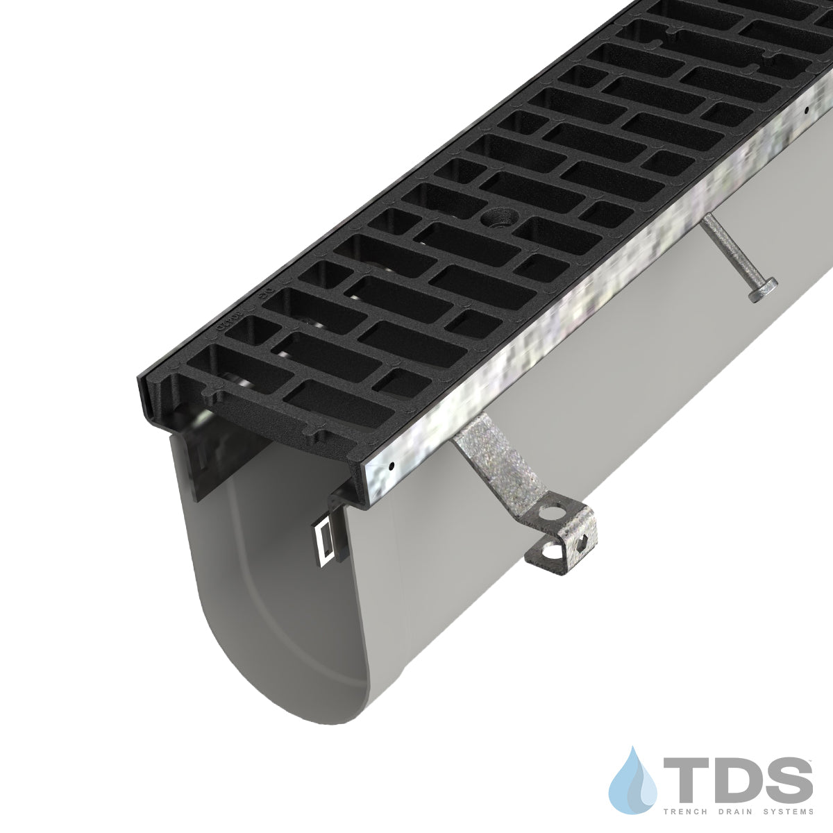 Trench•Era™ FP Series Drain System w/DG3042D 8" Wide Class D Grate - H ...