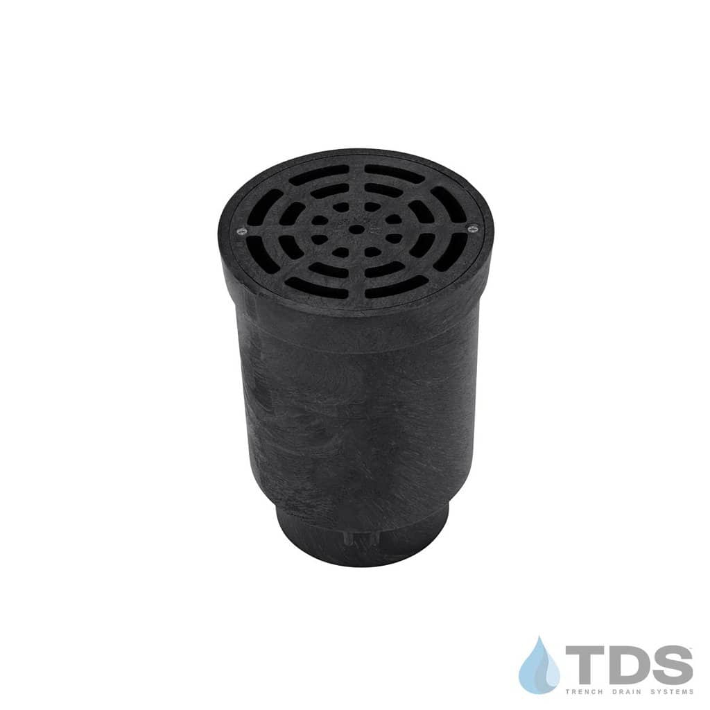 NDS FWSD69 Flo-Well Drain Inlet with Grate – Drainage Kits