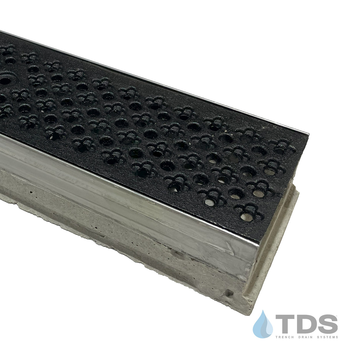 ULMA M100KX Drain Channel kit w/Bronze Age™ CATHEDRAL Grate-RAW ...