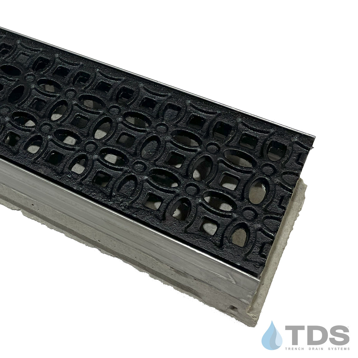 ULMA M100KX Drain Channel kit w/Bronze Age™ LUNA Grate-RAW – Drainage Kits