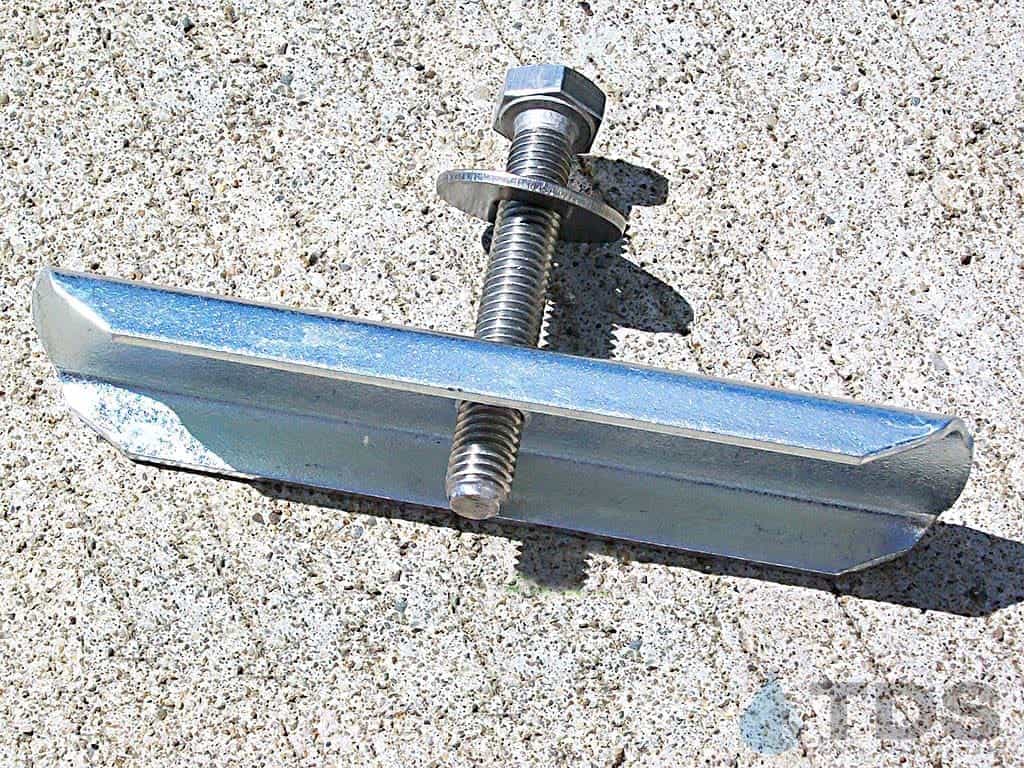 MEArin 152116 Hold-Down Device for 100 Series Galvanized Slotted Grate ...