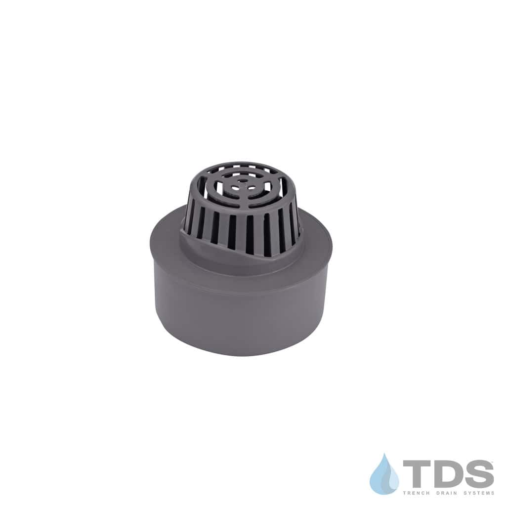 NDS® 2350 Bottom Outlet 4" Atrium HDPE for NDS® Spee-D Channel ...