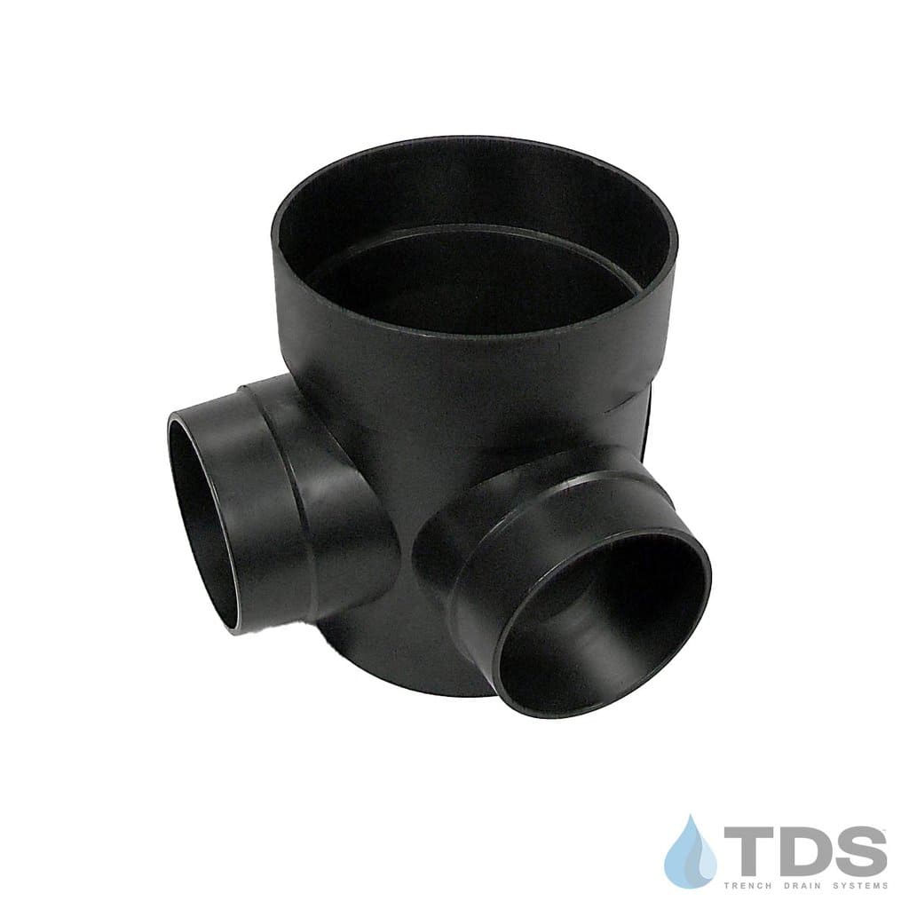 NDS 250 6" Spee-D Basin 2 Outlet 90deg (solid pipe) by NDS® – Drainage Kits