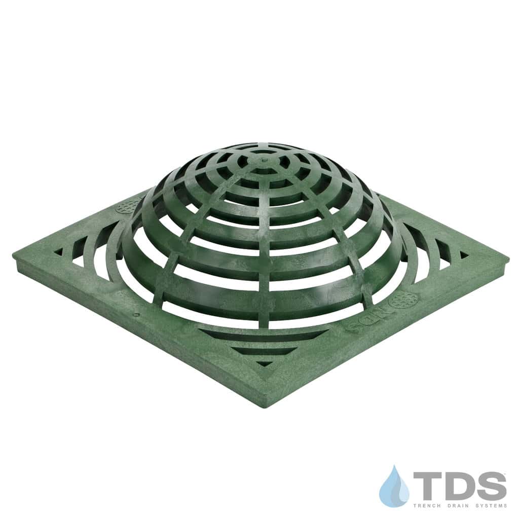 NDS 1891 Atrium HDPE 18" X 18" Grate - GREEN – Drainage Kits