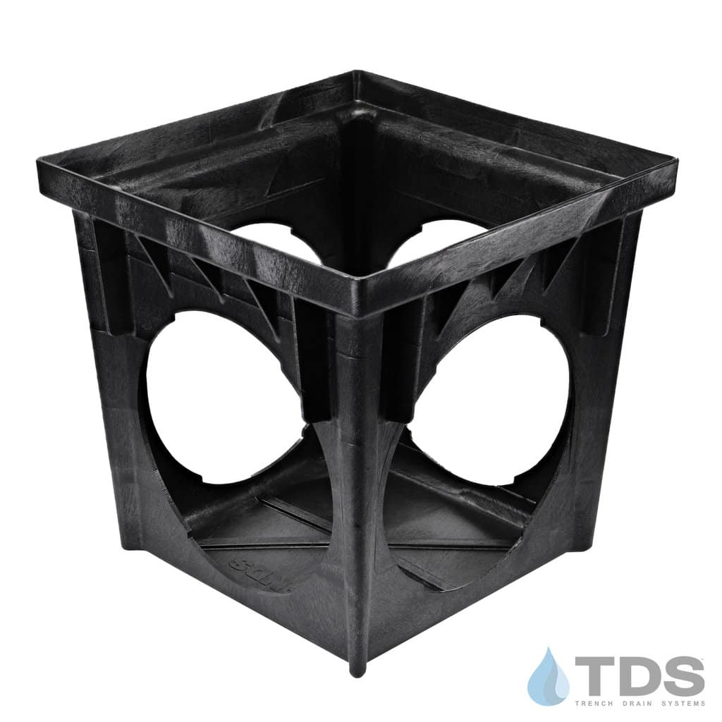 NDS 2404 Catch Basin 24" x 24" with 4 Openings – Drainage Kits