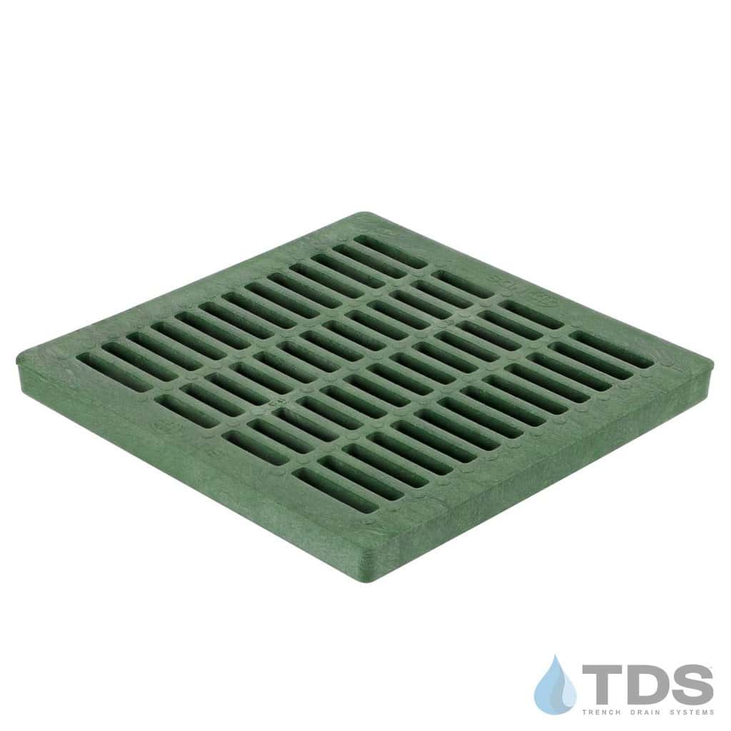 NDS 2412 Class B Slotted HDPE 24" x 24" Grate - GREEN – Drainage Kits