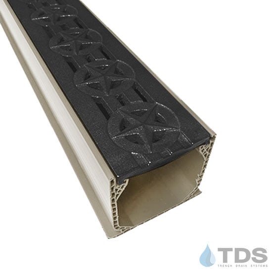 NDS 3" Sand Mini Channel Kit with TDS Bronze Age Star Grate - Ductile ...
