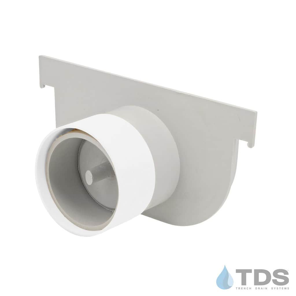 NDS 831 Pro Series 8 Channel End Cap / Knockout End Outlet – Drainage Kits