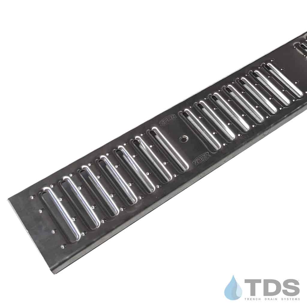 Zurn P6-FS ADA Compliant Slotted Stainless Steel 6" x 40" Grate | Load ...