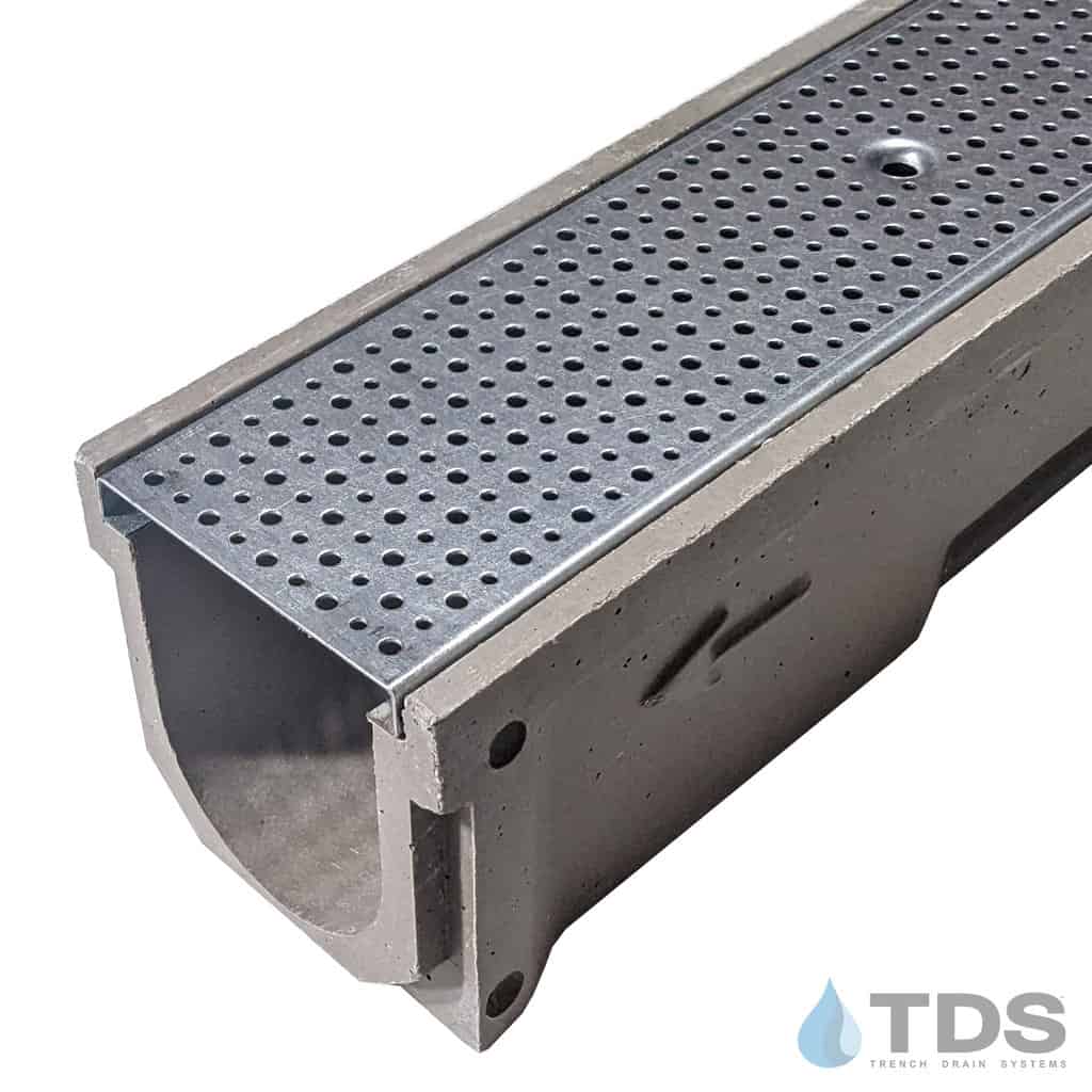 POLYCAST 600 Series Kit w/ DG0622 Foam Perforated Galvanized Grate | L ...