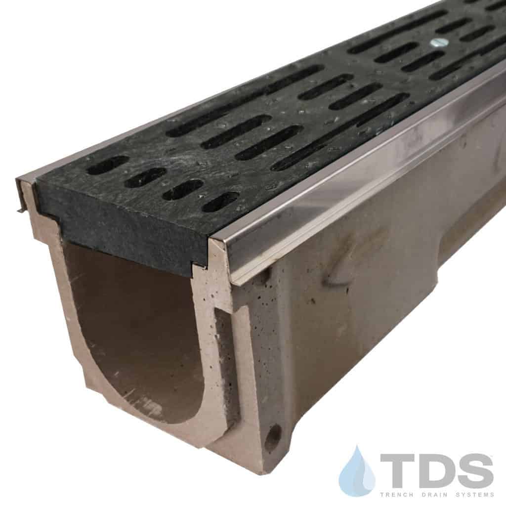 POLYCAST® 600 Series Kit w/ DG0675 Plastic HDPE Grate & Stainless Edge ...