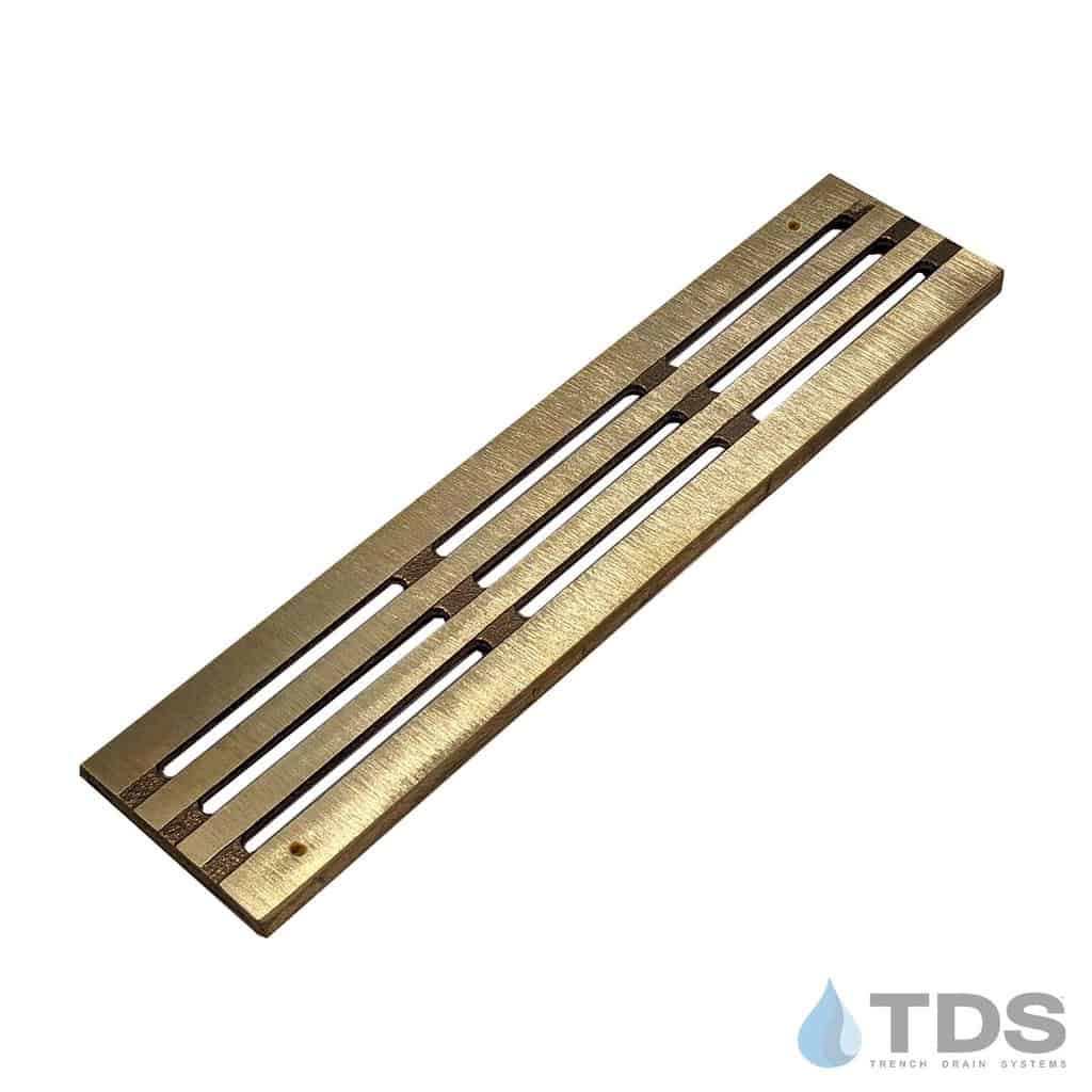 Bronze Age BA-BARS-0312-B Bars Bronze Brushed 3" x 12" Grate – Drainage ...