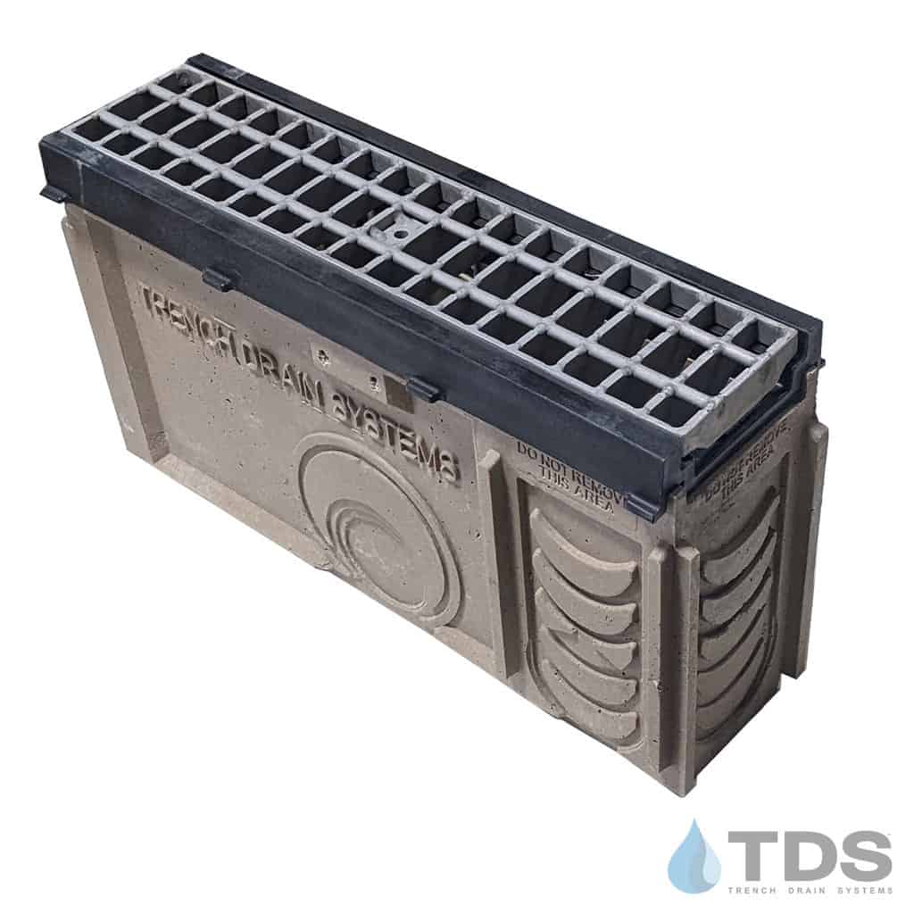 TV0750S (Shallow) Catch Basin Kit w/ DG0669 for POLYCAST®-HDPE Frame ...