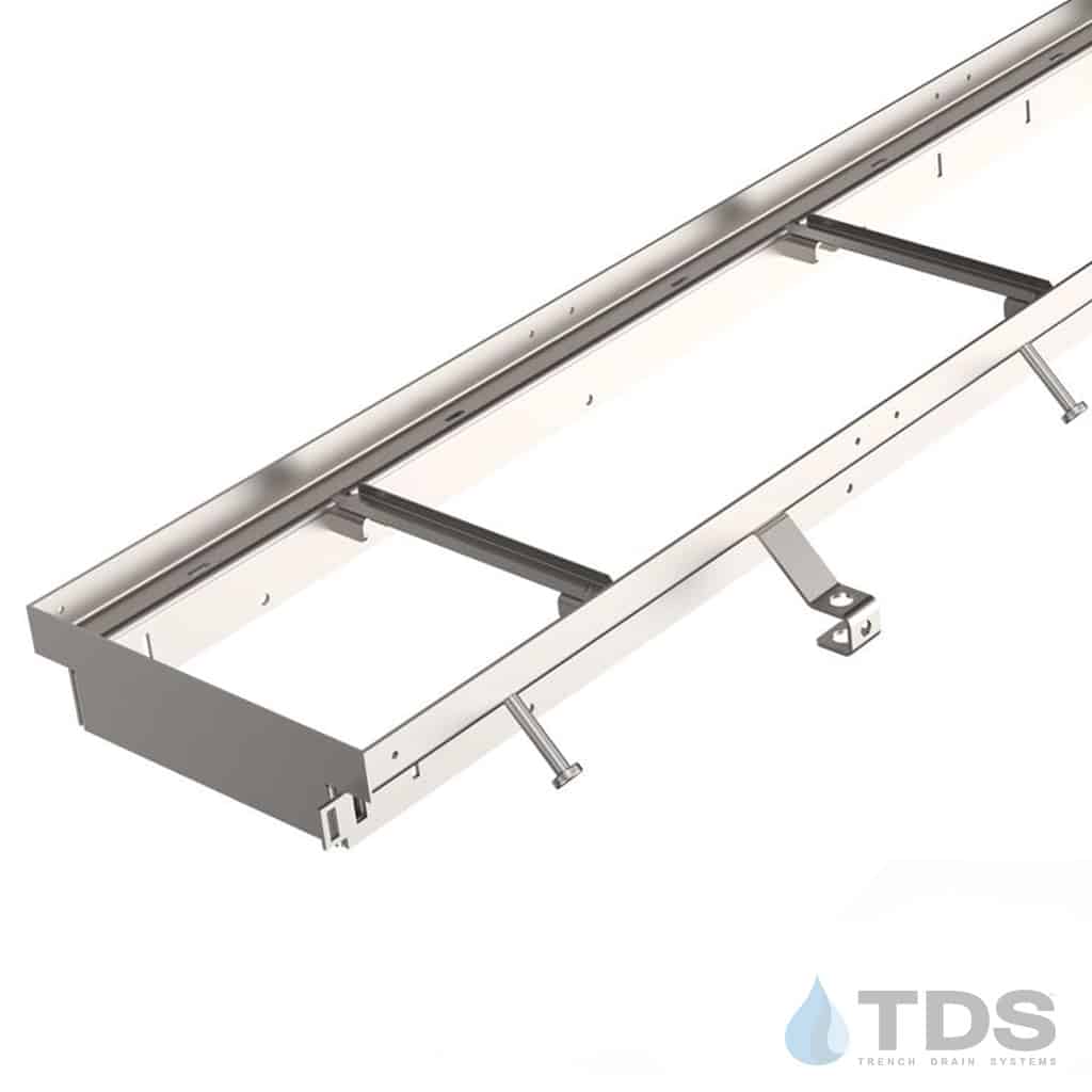 Trench•Era™ FP Series Drain System w/FG1248R 14" Wide Class C Grate ...