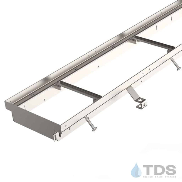 Trench•Era™ FF Series Drain System w/DG3042D 8" Wide Class D Grate - H ...