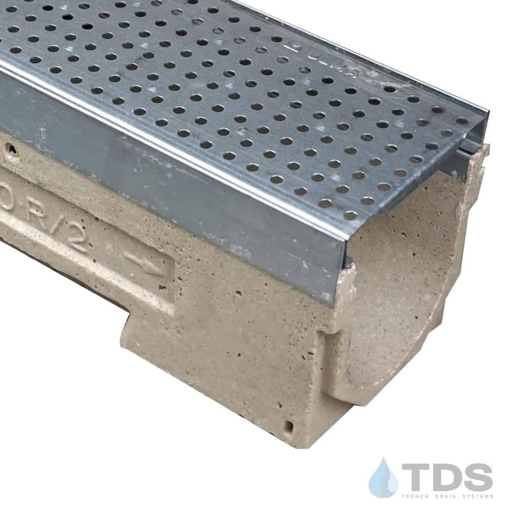 ULMA U100K Drainage Kit with ULMA Perforated Grate | Galvanized Class ...
