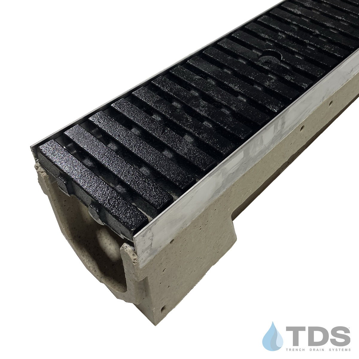 ULMA U100KX Drain Channel kit w/Bronze Age™ PEDREDA Grate-RAW ...