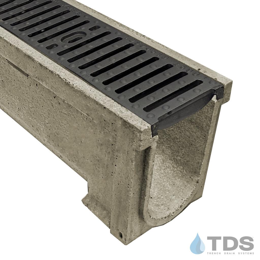 ULMA D100 Drain Channel w/461D Slotted Ductile Iron Grate - Class E ...