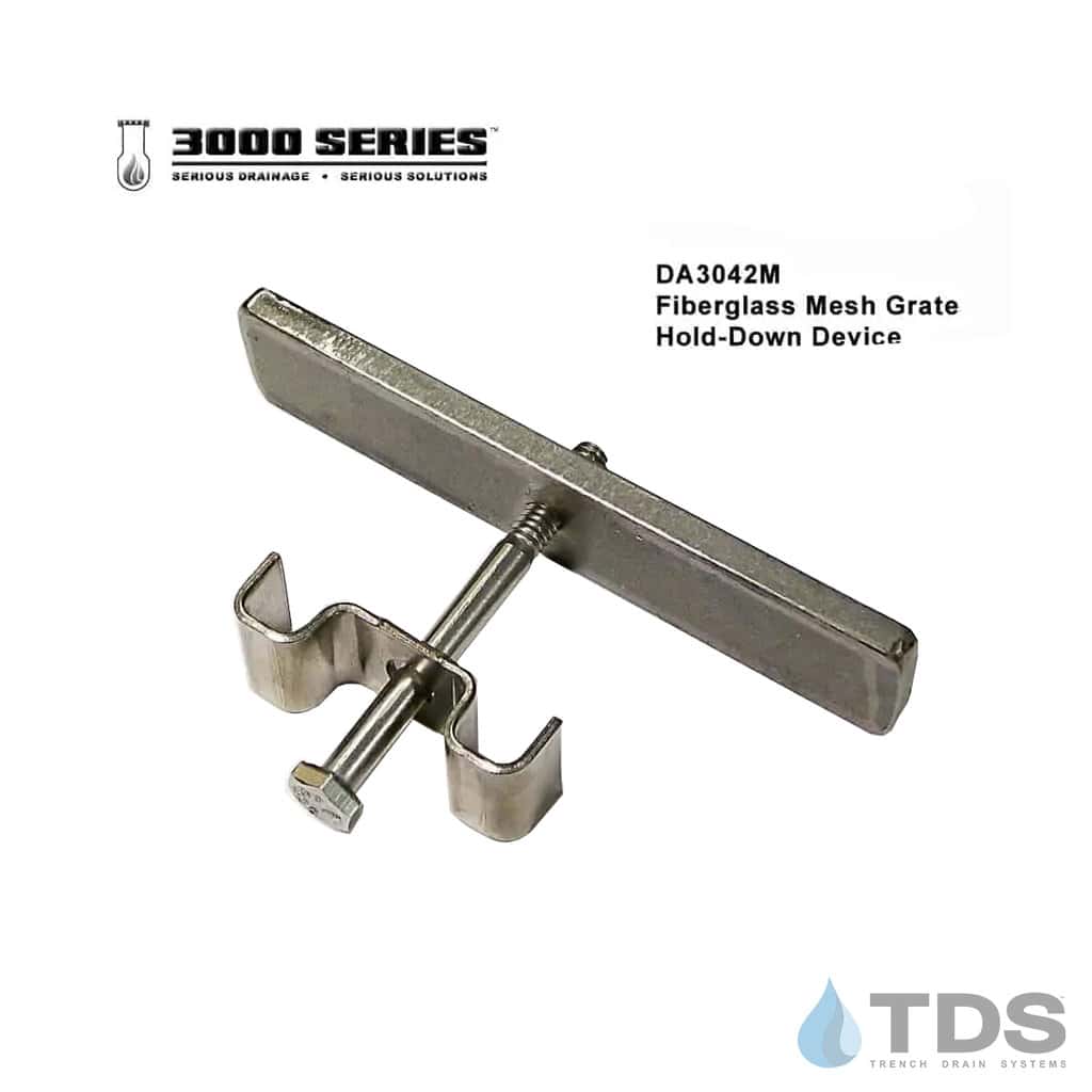 Fiberglass Mesh Grate Hold-Down Device SS – 3000 Series -DA3042M ...